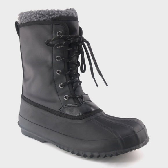 Goodfellow & Co | Shoes | New Black Winter Water Resistant Snow Boots ...